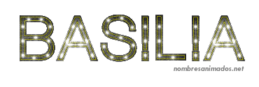 Gifs Animados del Nombre Basilia. Imágenes gifs. Firmas animadas