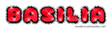 Gifs Animados del Nombre Basilia. Imágenes gifs. Firmas animadas