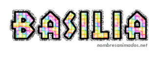 Gifs Animados del Nombre Basilia. Imágenes gifs. Firmas animadas