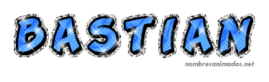Gifs Animados del Nombre Bastian. Imágenes gifs. Firmas animadas