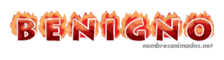 Gifs Animados del Nombre Benigno. Imágenes gifs. Firmas animadas