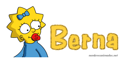 Gifs Animados del Nombre Berna. Imágenes gifs. Firmas animadas