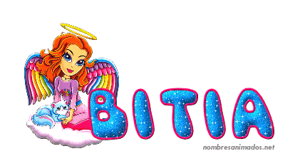 Gifs Animados del Nombre Bitia. Imágenes gifs. Firmas animadas