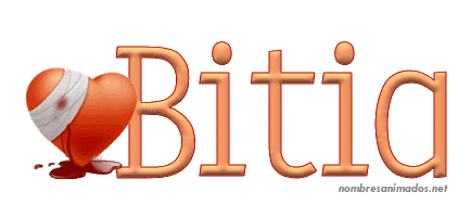 Gifs Animados del Nombre Bitia. Imágenes gifs. Firmas animadas