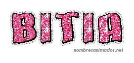 Gifs Animados del Nombre Bitia. Imágenes gifs. Firmas animadas