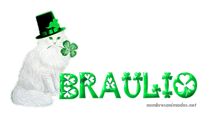 Gifs Animados del Nombre Braulio. Imágenes gifs. Firmas animadas