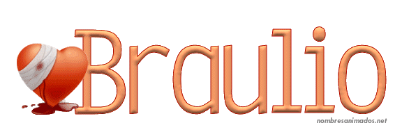 Gifs Animados del Nombre Braulio. Imágenes gifs. Firmas animadas