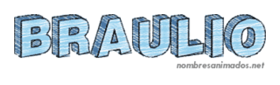Gifs Animados del Nombre Braulio. Imágenes gifs. Firmas animadas