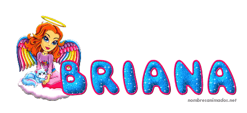 Gifs Animados del Nombre Briana. Imágenes gifs. Firmas animadas