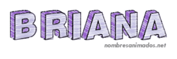 Gifs Animados del Nombre Briana. Imágenes gifs. Firmas animadas