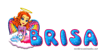 Gifs Animados del Nombre Brisa. Imágenes gifs. Firmas animadas