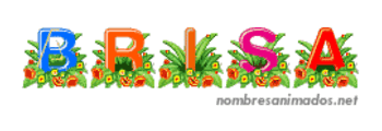 Gifs Animados del Nombre Brisa. Imágenes gifs. Firmas animadas