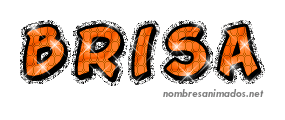 Gifs Animados del Nombre Brisa. Imágenes gifs. Firmas animadas