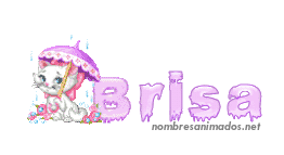 Gifs Animados del Nombre Brisa. Imágenes gifs. Firmas animadas