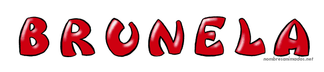 Gifs Animados del Nombre Brunela. Imágenes gifs. Firmas animadas