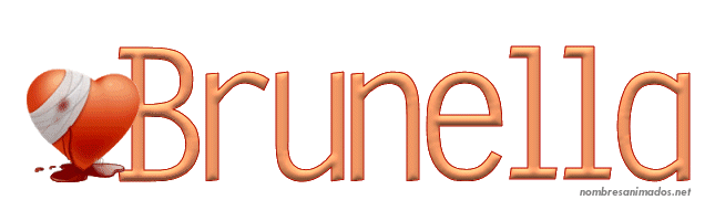 Gifs Animados del Nombre Brunella. Imágenes gifs. Firmas animadas