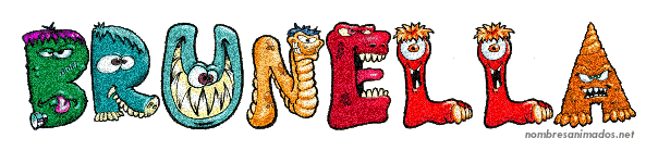Gifs Animados del Nombre Brunella. Imágenes gifs. Firmas animadas