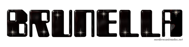 Gifs Animados del Nombre Brunella. Imágenes gifs. Firmas animadas
