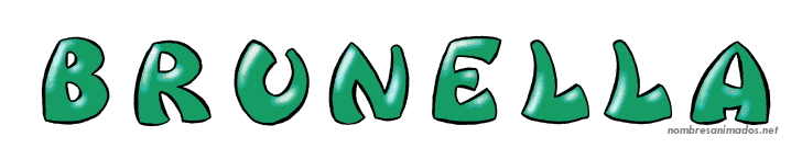 Gifs Animados del Nombre Brunella. Imágenes gifs. Firmas animadas