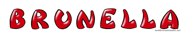 Gifs Animados del Nombre Brunella. Imágenes gifs. Firmas animadas