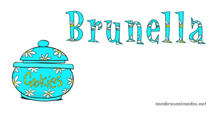 Gifs Animados del Nombre Brunella. Imágenes gifs. Firmas animadas
