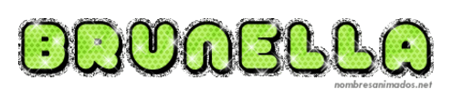 Gifs Animados del Nombre Brunella. Imágenes gifs. Firmas animadas