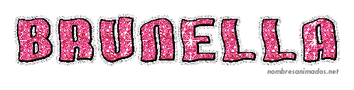 Gifs Animados del Nombre Brunella. Imágenes gifs. Firmas animadas