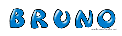 Gifs Animados del Nombre Bruno - 0138