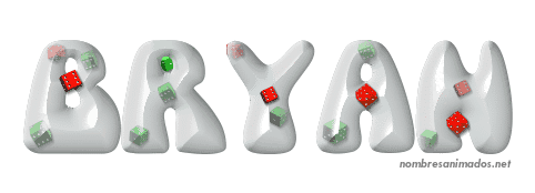 Gifs Animados del Nombre Bryan. Imágenes gifs. Firmas animadas