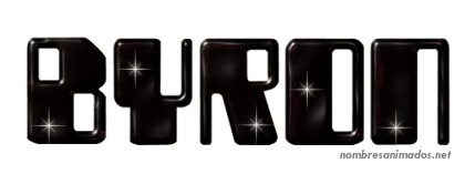 Gifs Animados del Nombre Byron. Imágenes gifs. Firmas animadas
