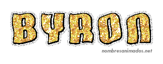 Gifs Animados del Nombre Byron. Imágenes gifs. Firmas animadas