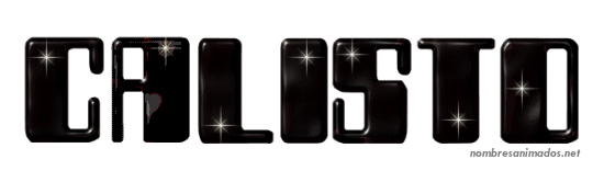 Gifs Animados del Nombre Calisto. Imágenes gifs. Firmas animadas