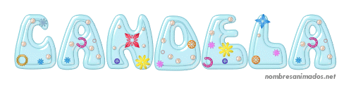Gifs Animados del Nombre Candela. Imágenes gifs. Firmas animadas