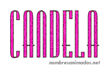 Gifs Animados del Nombre Candela. Imágenes gifs. Firmas animadas