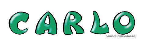 Gifs Animados del Nombre Carlo. Imágenes gifs. Firmas animadas