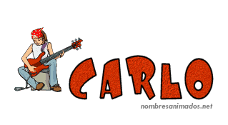 Gifs Animados del Nombre Carlo. Imágenes gifs. Firmas animadas