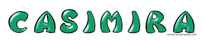 Gifs Animados del Nombre Casimira. Imágenes gifs. Firmas animadas
