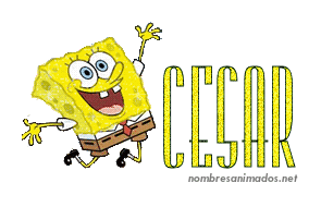 Gifs Animados del Nombre César. Imágenes gifs. Firmas animadas