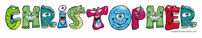 Gifs Animados Christopher. Imágenes Animadas del Nombre Christopher