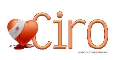 Gifs Animados del Nombre Ciro. Imágenes gifs. Firmas animadas