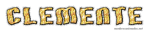 Gifs Animados del Nombre Clemente. Imágenes gifs. Firmas animadas