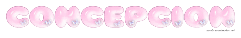 Gifs Animados del Nombre Concepción. Imágenes gifs. Firmas animadas