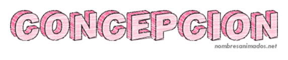 Gifs Animados del Nombre Concepción. Imágenes gifs. Firmas animadas