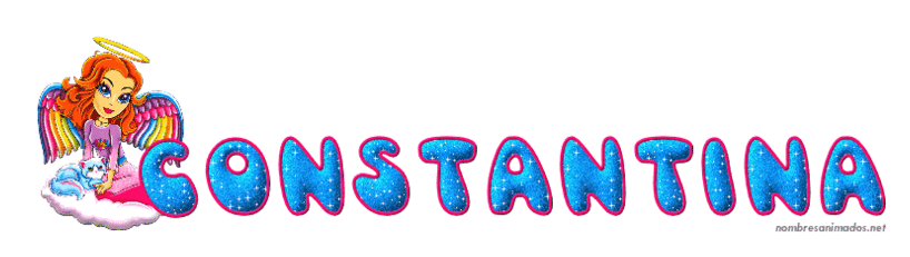 Gifs Animados del Nombre Constantina. Imágenes gifs. Firmas animadas