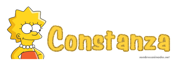 Gifs Animados del Nombre Constanza. Imágenes gifs. Firmas animadas