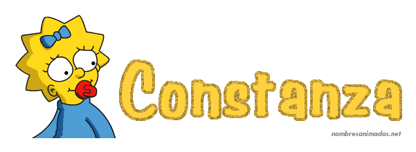 Gifs Animados del Nombre Constanza. Imágenes gifs. Firmas animadas