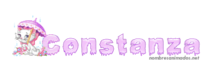 Gifs Animados del Nombre Constanza. Imágenes gifs. Firmas animadas