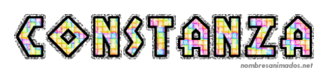 Gifs Animados del Nombre Constanza. Imágenes gifs. Firmas animadas