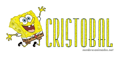 Gifs Animados del Nombre Cristóbal. Imágenes gifs. Firmas animadas