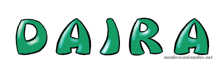 Gifs Animados del Nombre Daira. Imágenes gifs. Firmas animadas